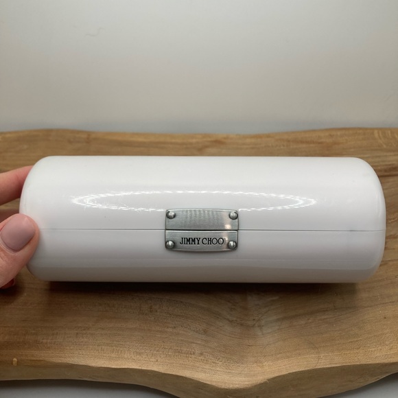 Jimmy Choo | Accessories | Jimmy Choo White Sunglasses Case | Poshmark